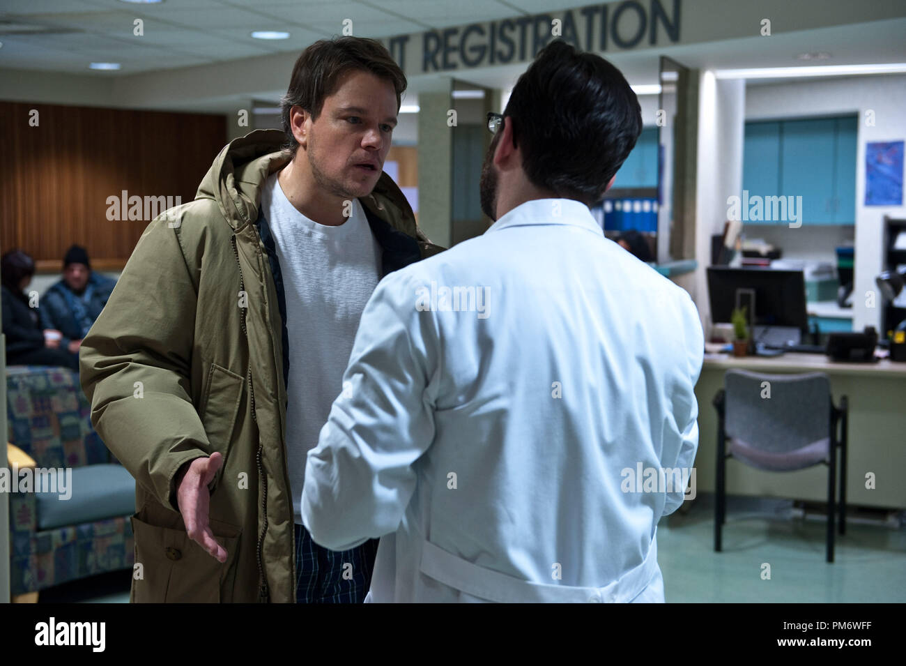 MATT DAMON as Mitch Emhoff in the thriller CONTAGION, a Warner Bros ...