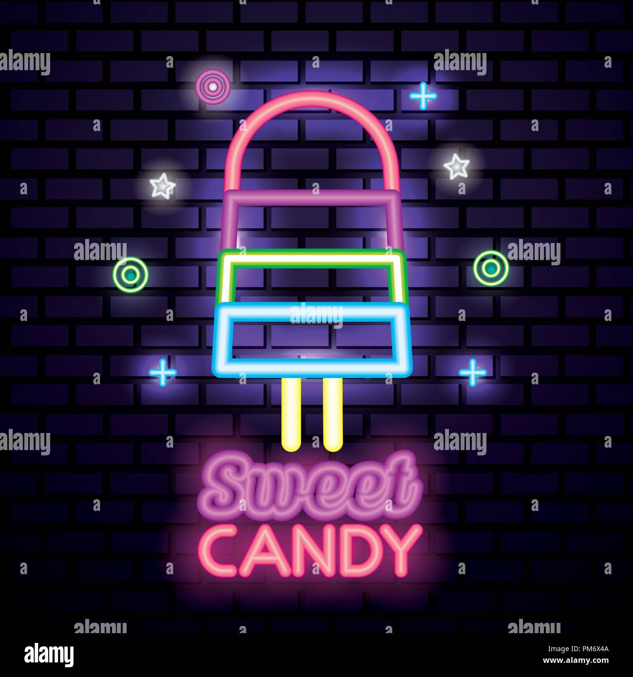 sweet candy card Stock Vector Image & Art - Alamy