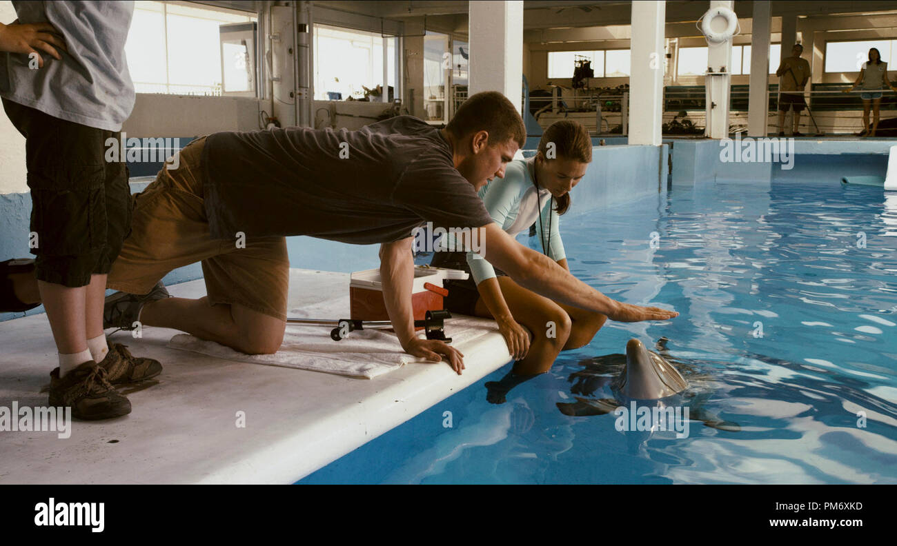 AUSTIN STOWELL as Kyle Connellan and AUSTIN HIGHSMITH as Phoebe with ...