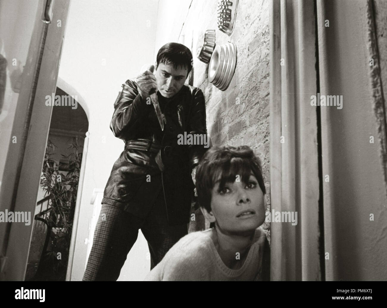 Audrey Hepburn, Alan Arkin "Wait Until Dark" (1967) Warner File Reference # 31202 020THA Stock ...