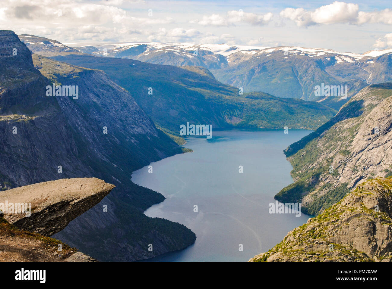 Trolltunga, in Norway Stock Photo - Alamy