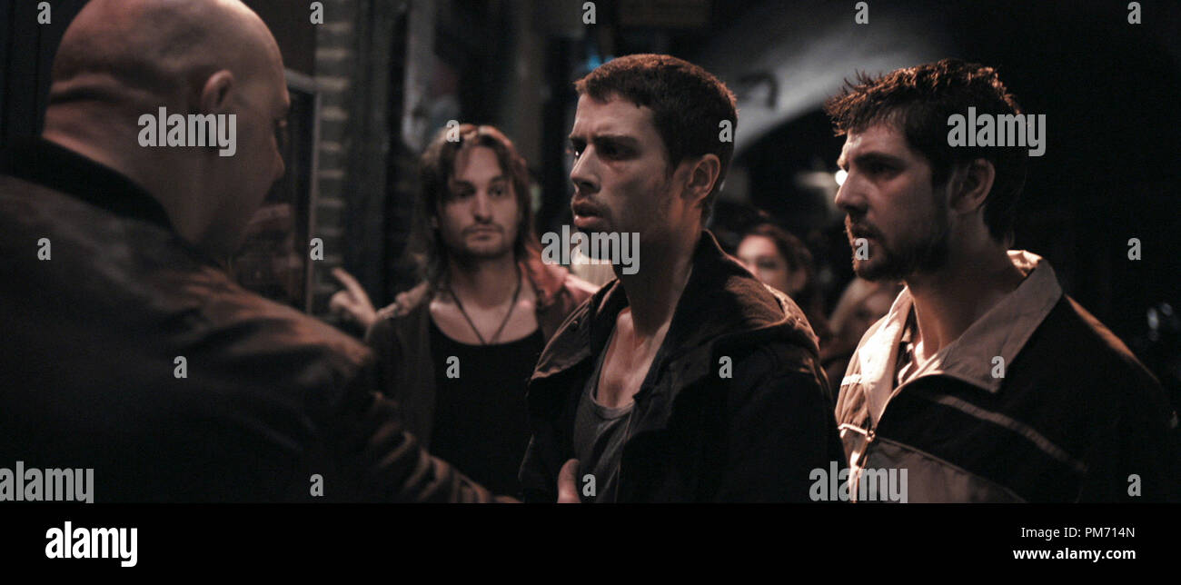 Film Still from "RocknRolla" Toby Kebbell, Andy Linden © 2008 Warner ...