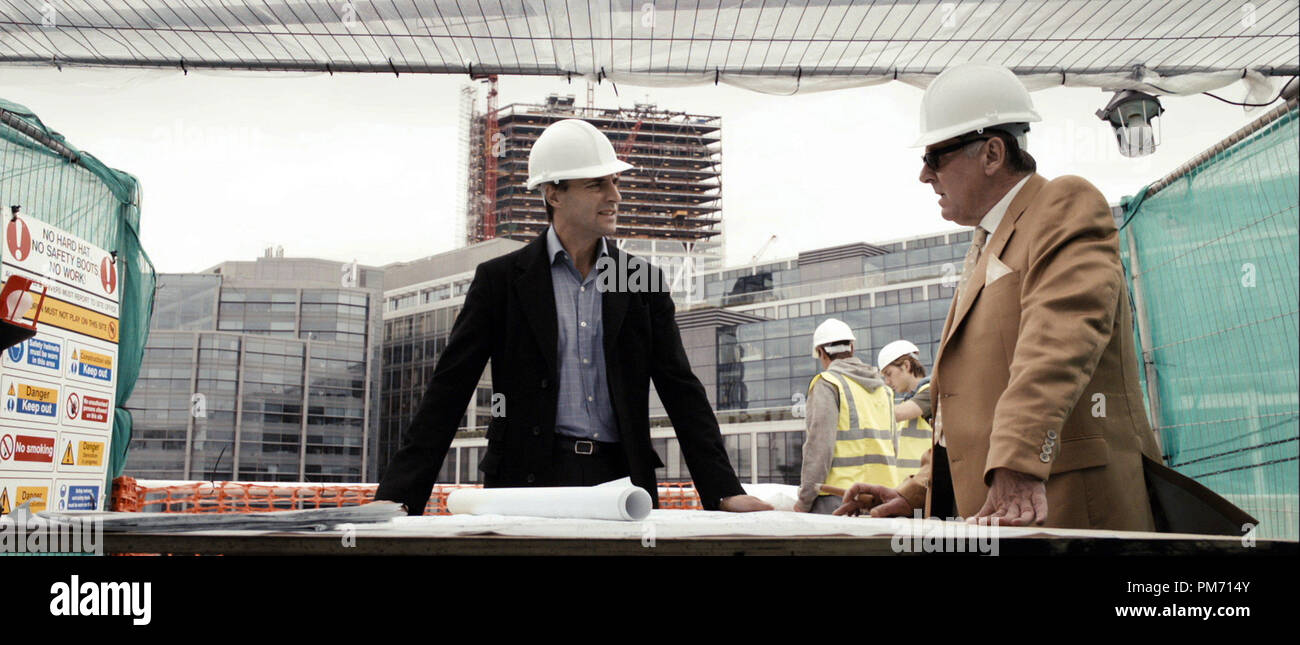 Film Still from "RocknRolla" Karel Roden, Tom Wilkinson © 2008 Warner ...