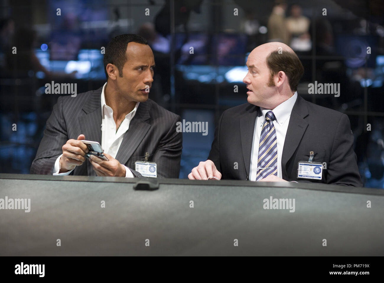 Film Still from "Get Smart" Dwayne 'The Rock' Johnson, David Koechner ...