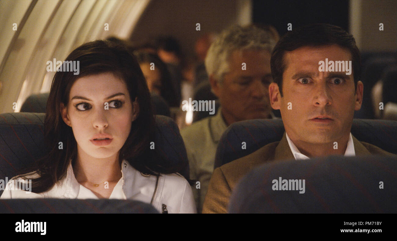 Film Still from "Get Smart" Anne Hathaway, Steve Carell © 2008 Warner ...