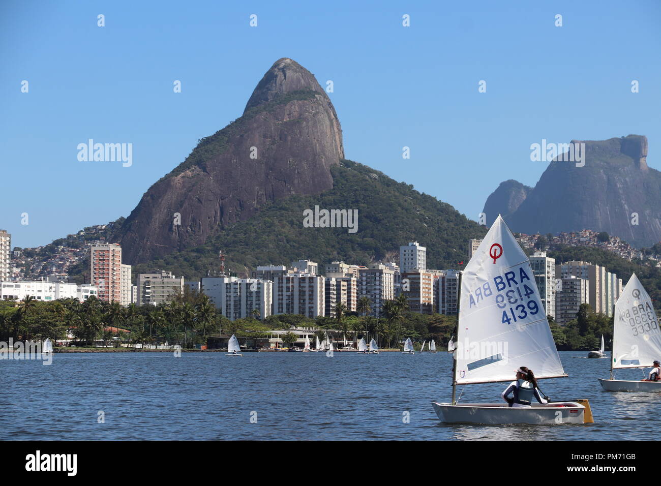 Rodrigo de Freitas - Rio de Janeiro ( Brazil Stock Photo - Alamy