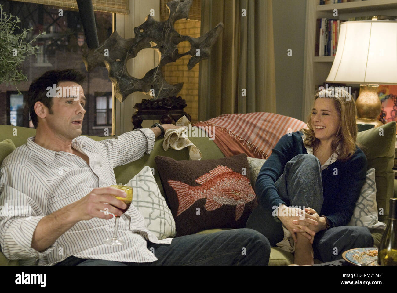 Film Still from "Ghost Town" Bill Campbell, Tea Leoni © 2008 Dream ...