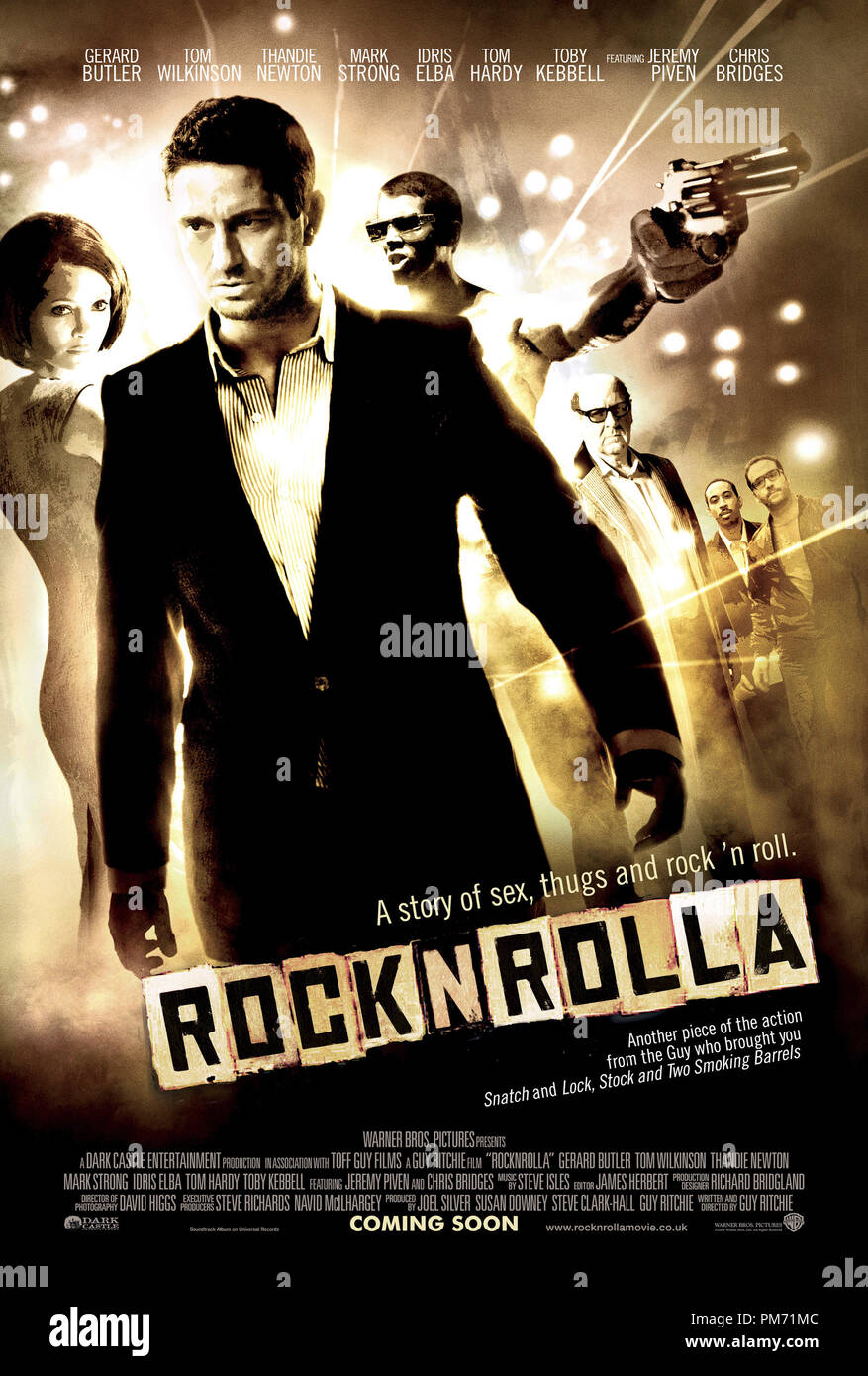 "RocknRolla" Poster © 2008 Warner Brothers File Reference # 30755147THA ...