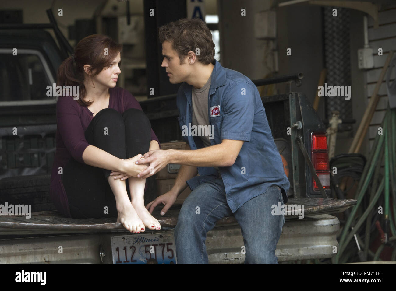 Film Still from "The Russell Girl" Amber Tamblyn, Paul Wesley 2008 ...