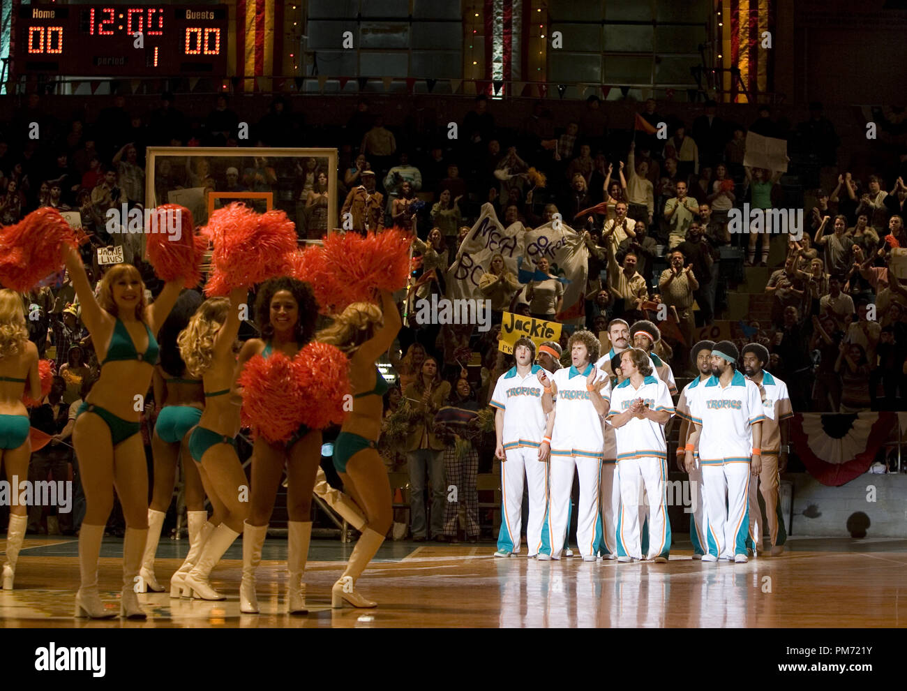 Film Still from "Semi-Pro" Josh Braaten, Will Ferrell, Peter Cornell ...