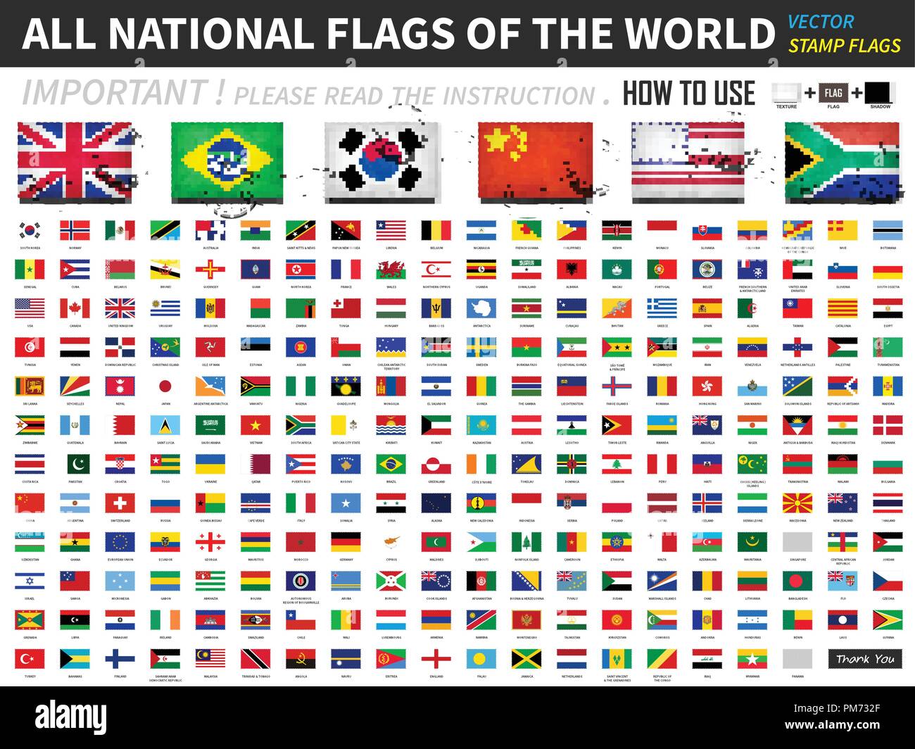 Main Flags Of The World