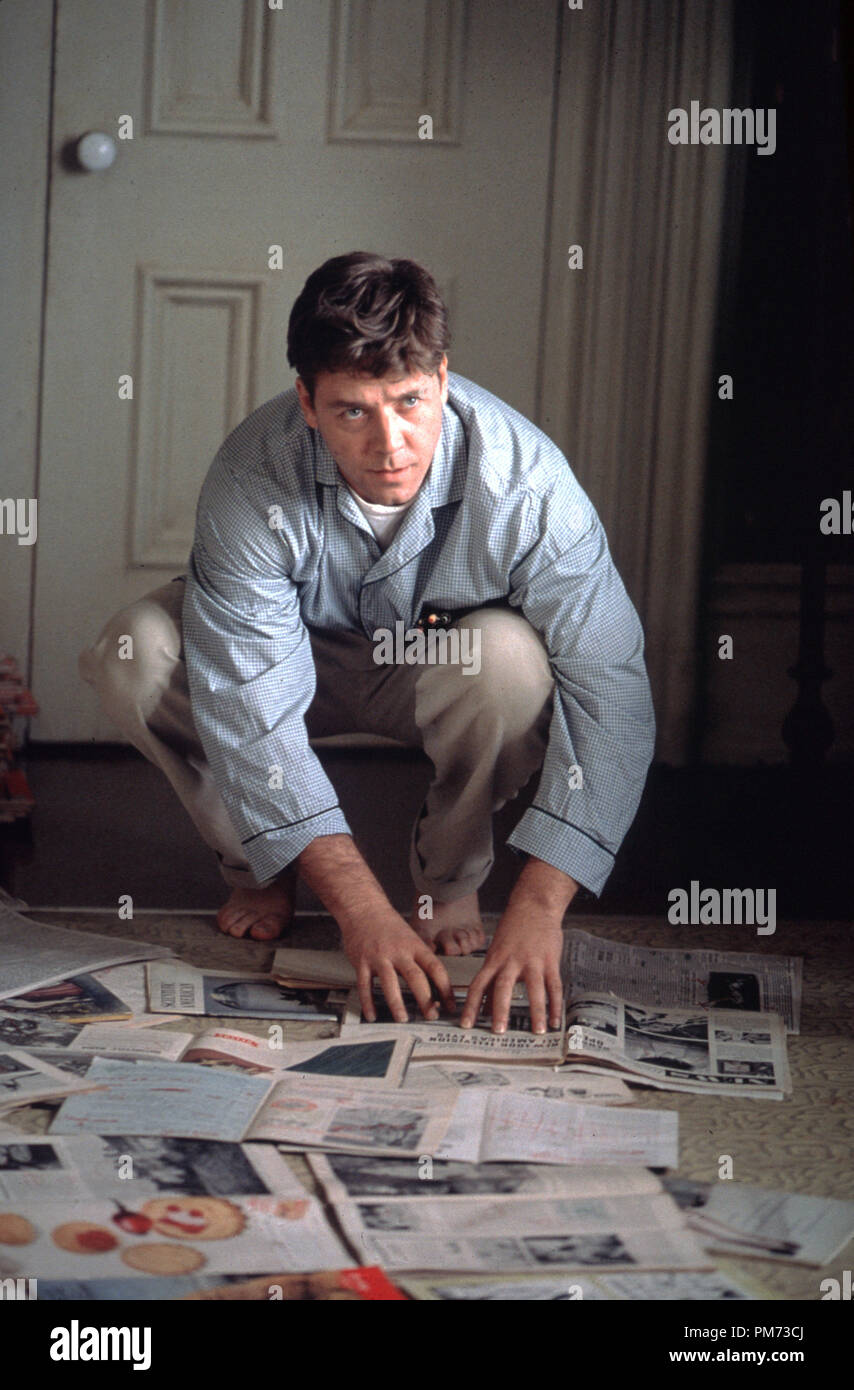A Beautiful Mind 2001 Russell Crowe High Resolution Stock Photography ...