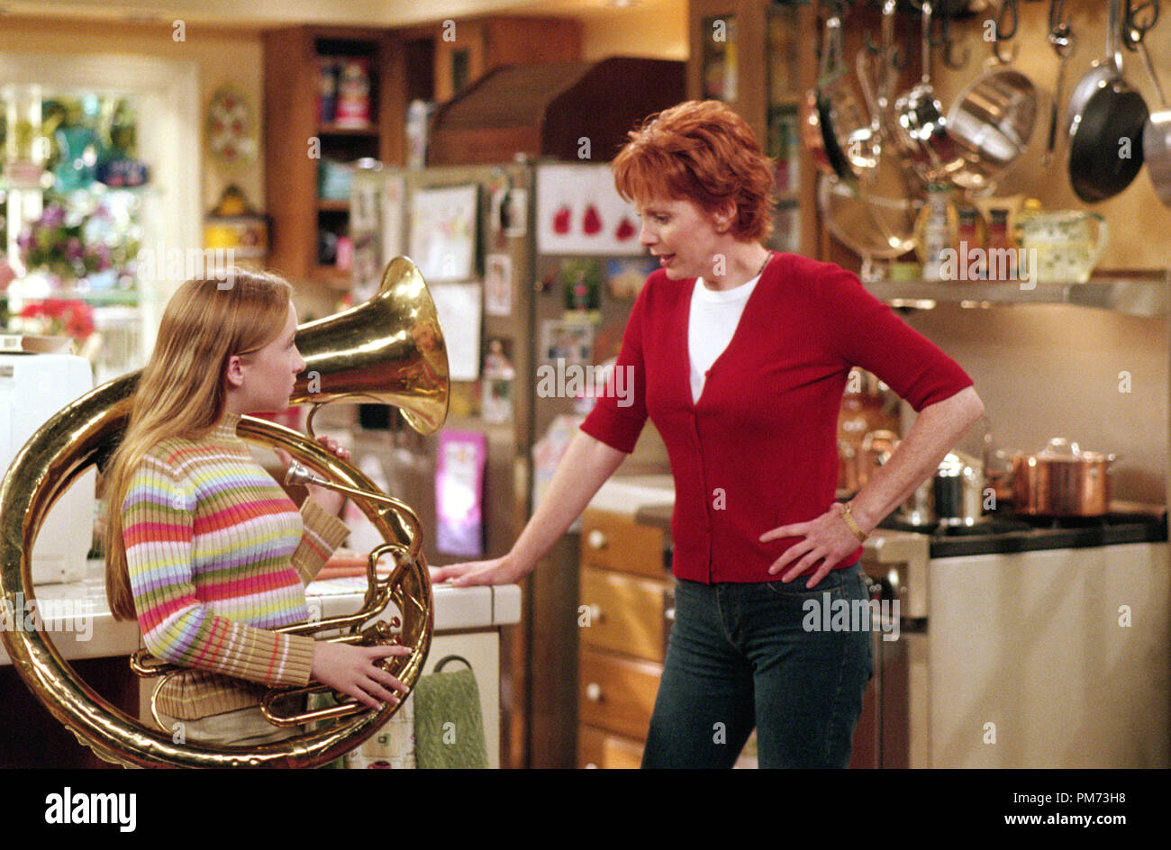 Studio Publicity Still from "Reba" Episode Name: 'Don't Know Much About ...