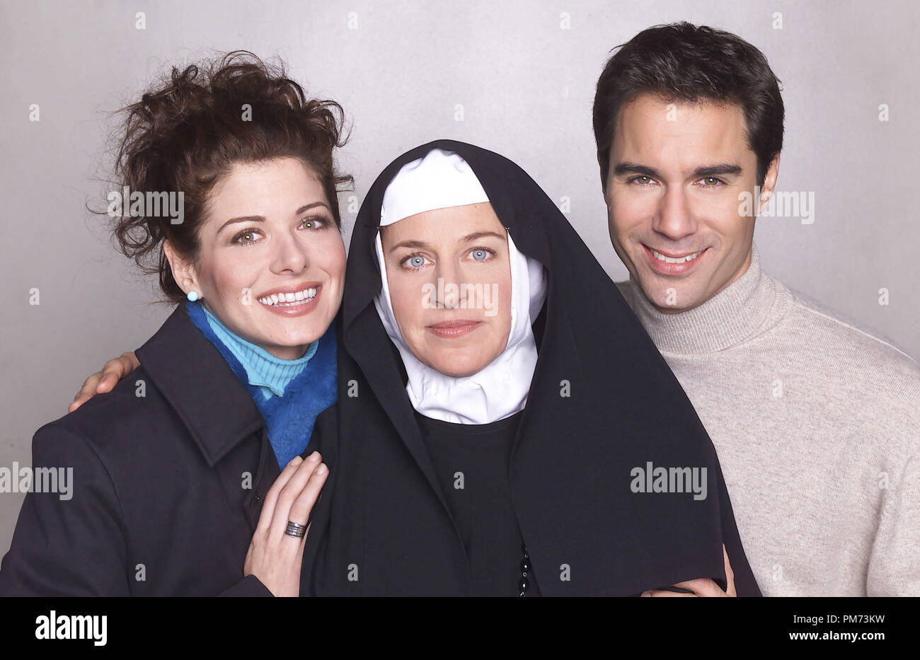 Debra messing ellen degeneres eric mccormack 2001 photo credit hi-res ...
