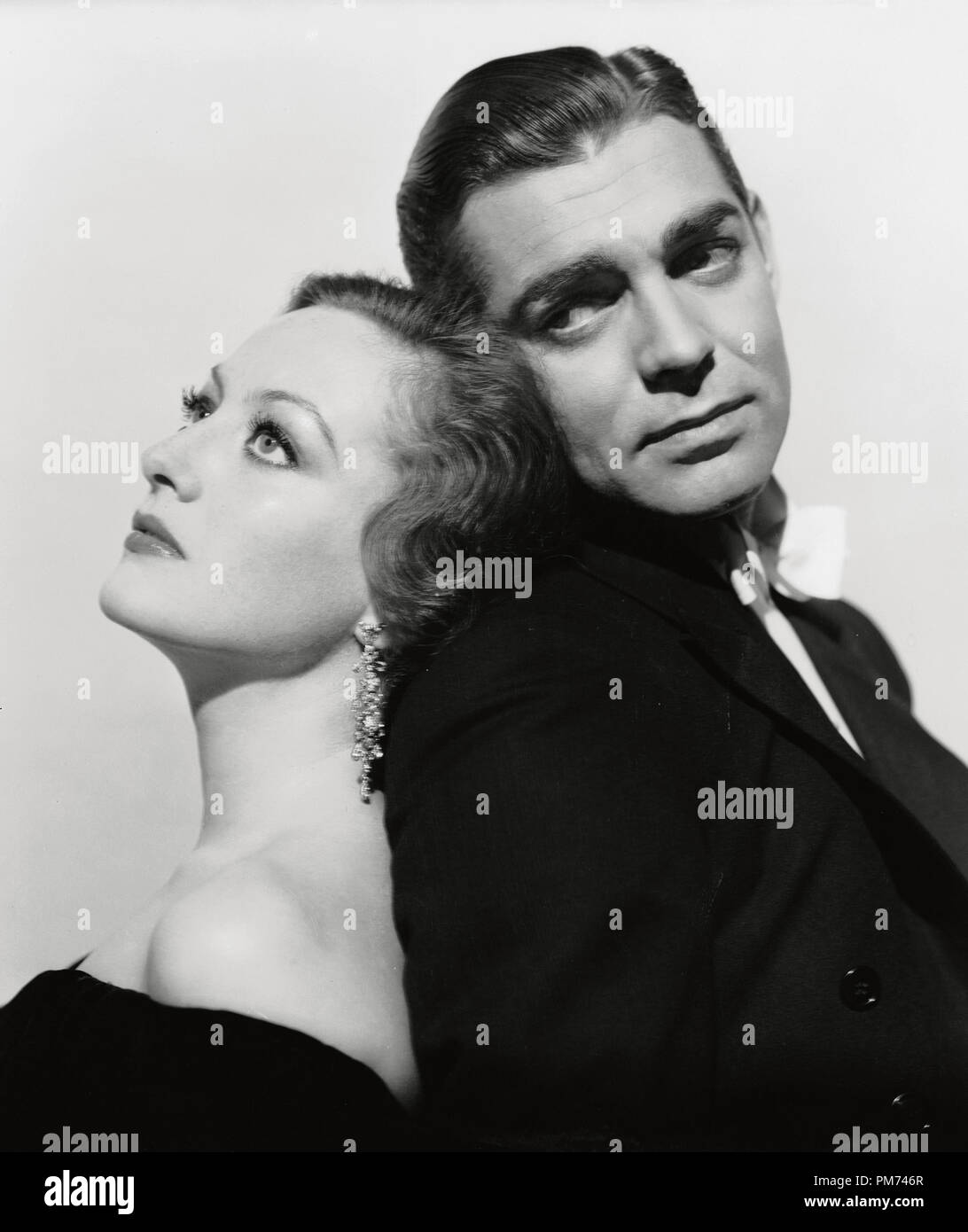 Joan Crawford and Clark Gable, "Possessed" 1931 MGM File Reference ...