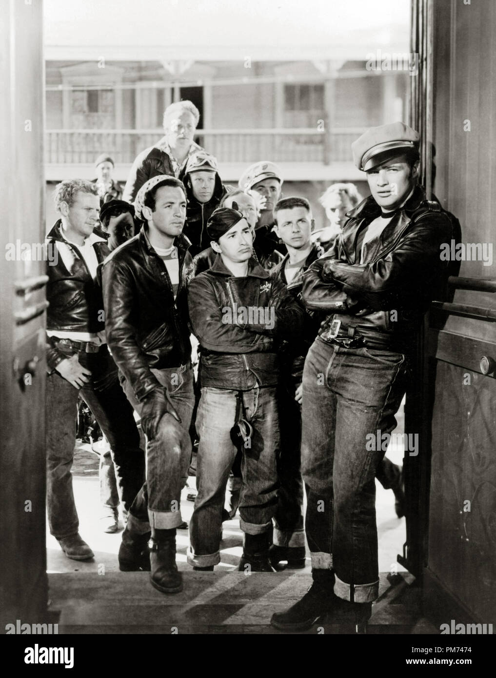 Marlon Brando, "The Wild One" 1953 Columbia File Reference # 30928 ...