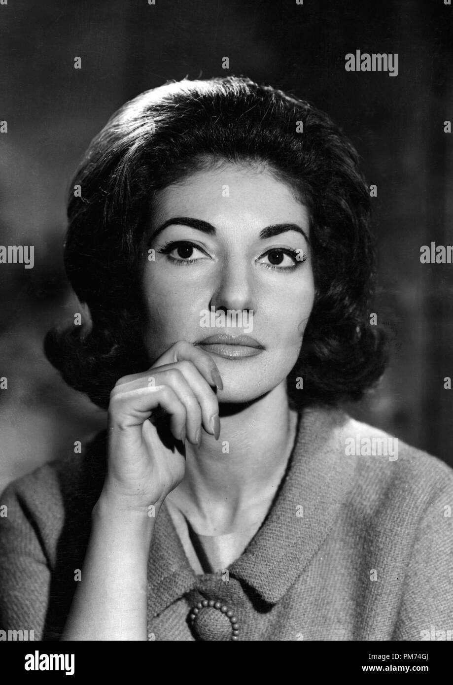 Maria callas hi-res stock photography and images - Alamy