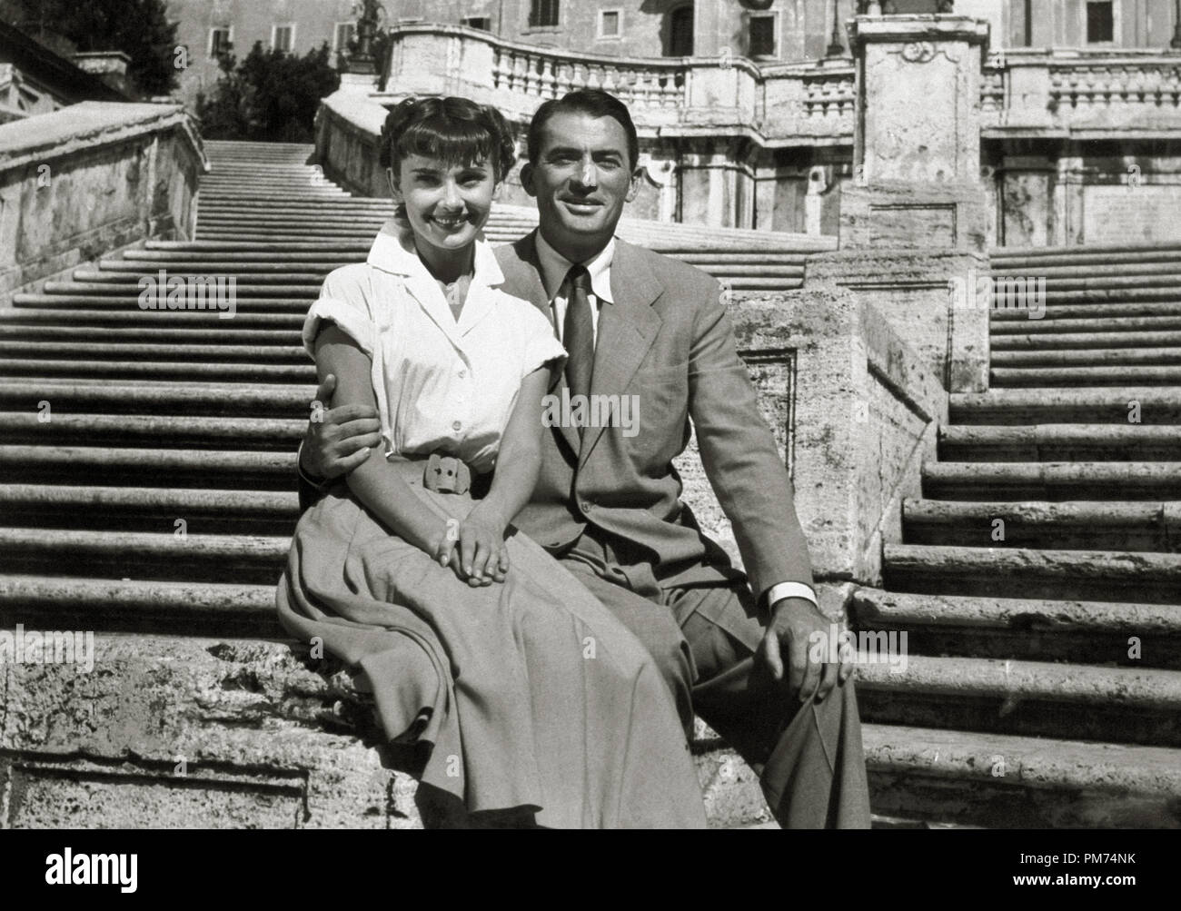Roman Holiday 1953 Gregory Peck High Resolution Stock Photography and ...