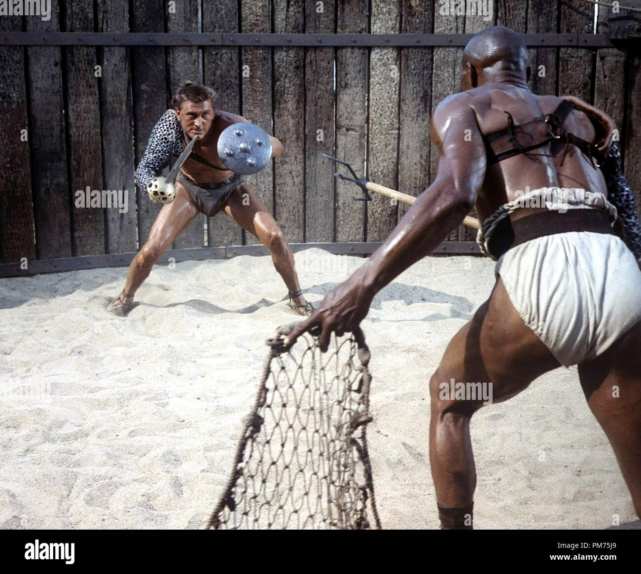 Kirk Douglas Spartacus Crucified