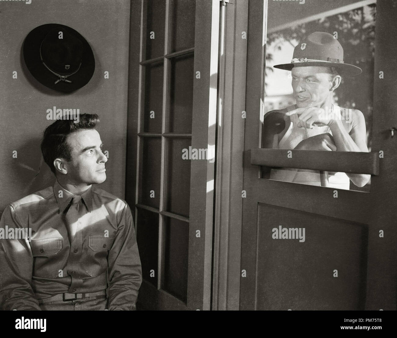 Frank Sinatra and Montgomery Clift "From Here to Eternity" 1953 ...