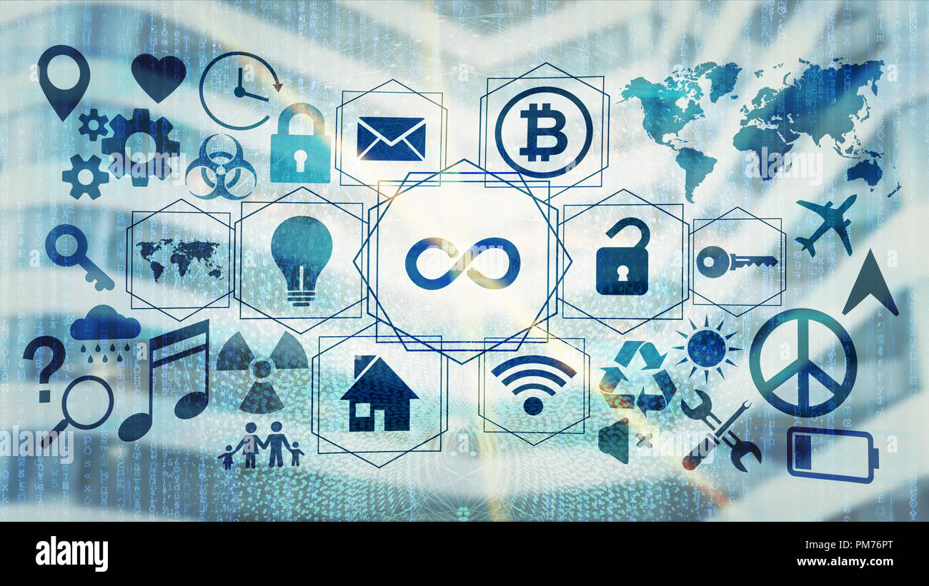 Digital infinity hi-res stock photography and images - Alamy