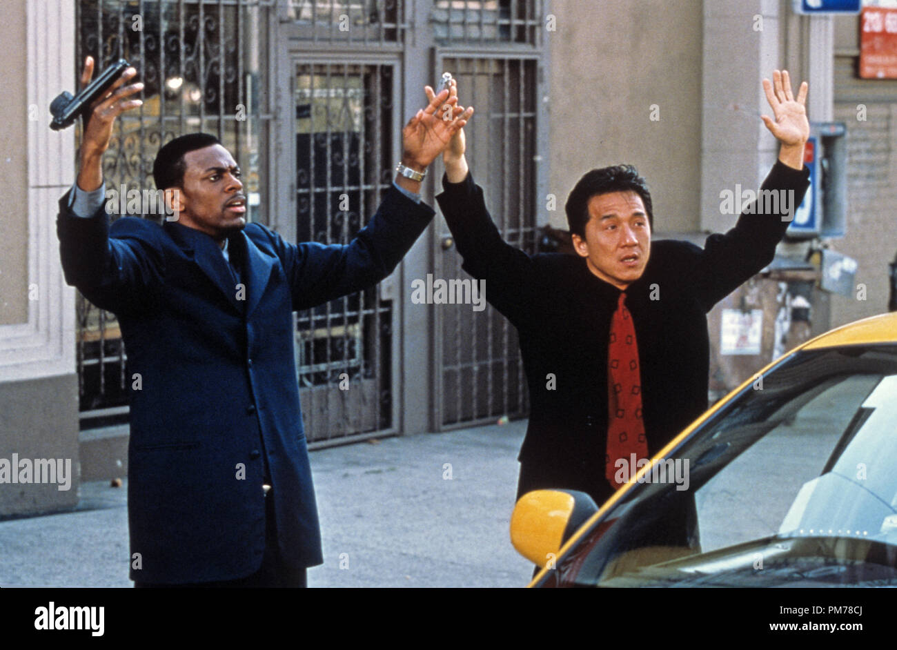 Film Still from "Rush Hour" Chris Tucker, Jackie Chan © 1998 New Line Cinema File Reference ...