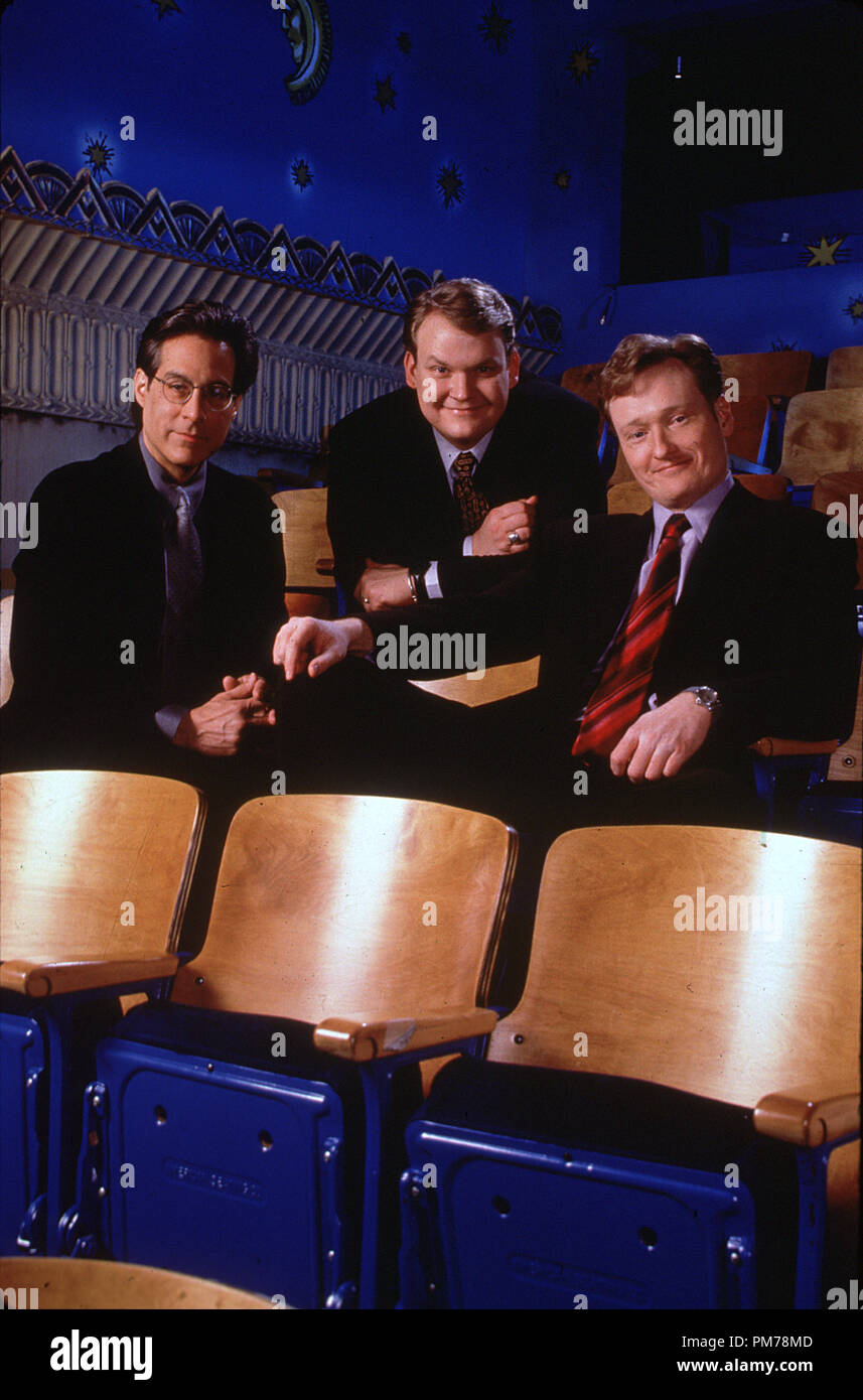 Film Still from "Late Night with Conan O'Brien" Max Weinberg, Andy ...
