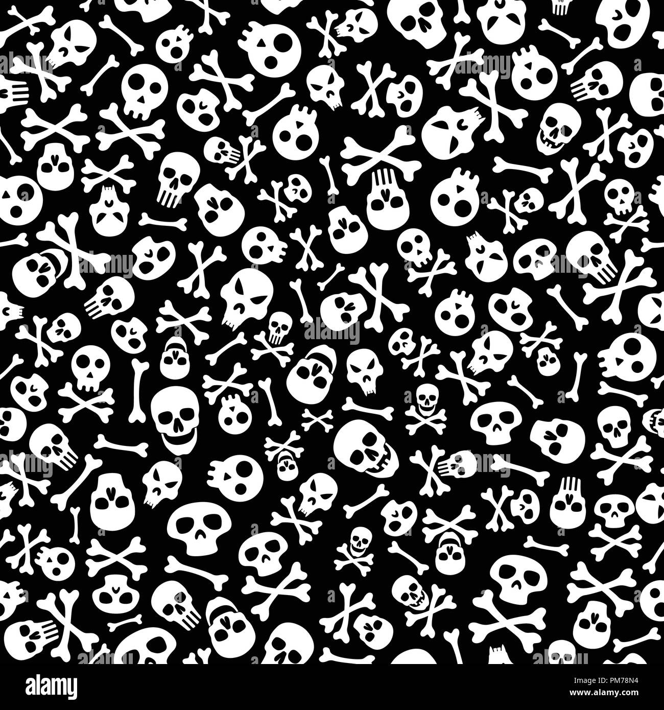 Seamless background holiday halloween Black and White Stock Photos ...