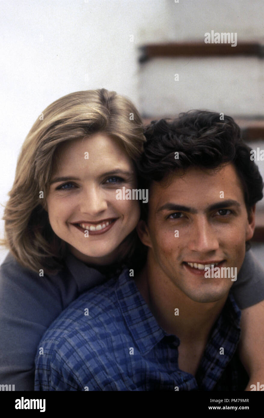 Film Still from "Melrose Place" Courtney Thorne-Smith, Andrew Shue ...