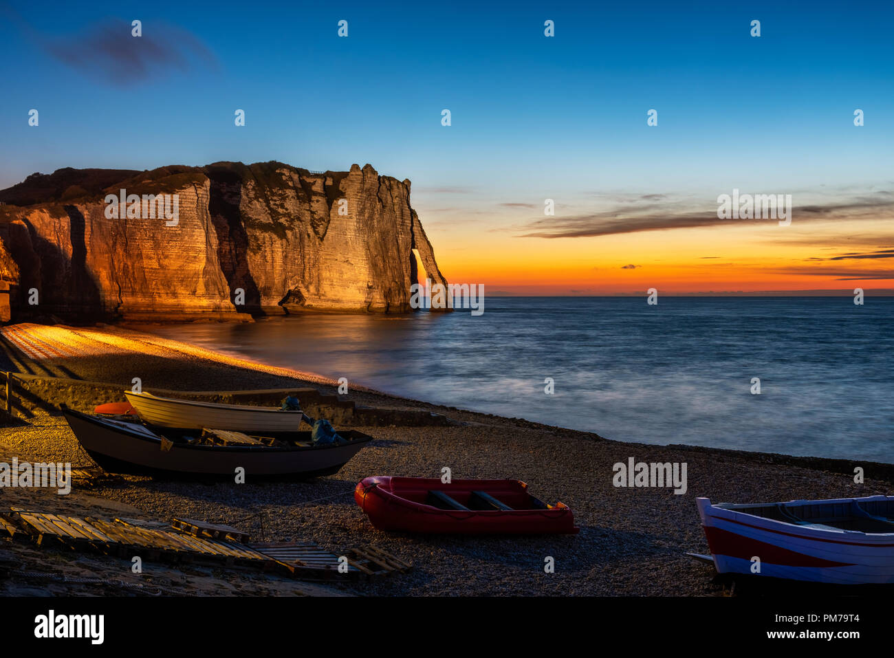 Atlantic sunset in france hi-res stock photography and images - Alamy