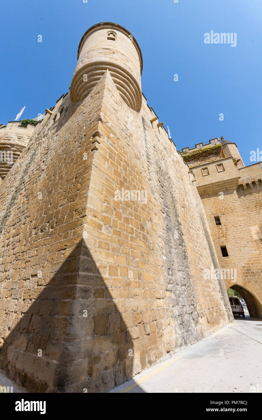 Palacio Real, Palace of the Kings of Navarre of Olite, Olite, Navarra ...
