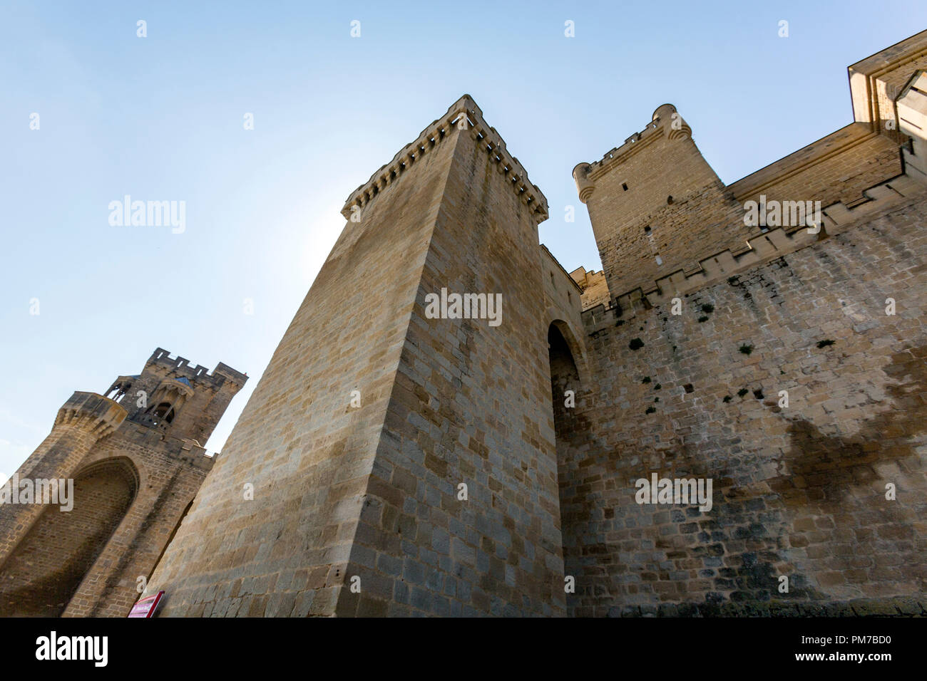 Palacio Real, Palace of the Kings of Navarre of Olite, Olite, Navarra ...