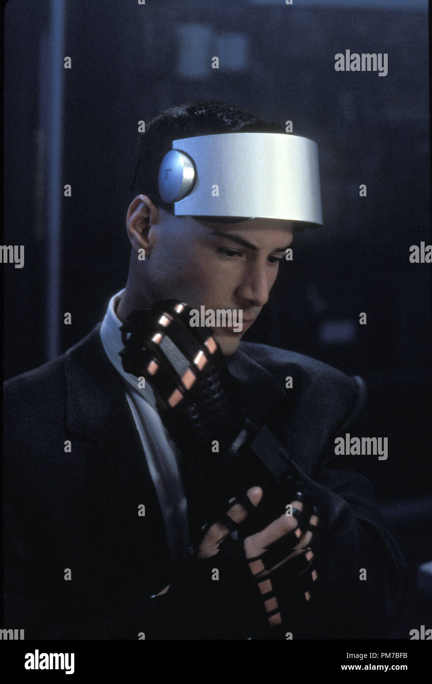 Film Still from "Johnny Mnemonic" Keanu Reeves © 1995 TriStar Pictures ...