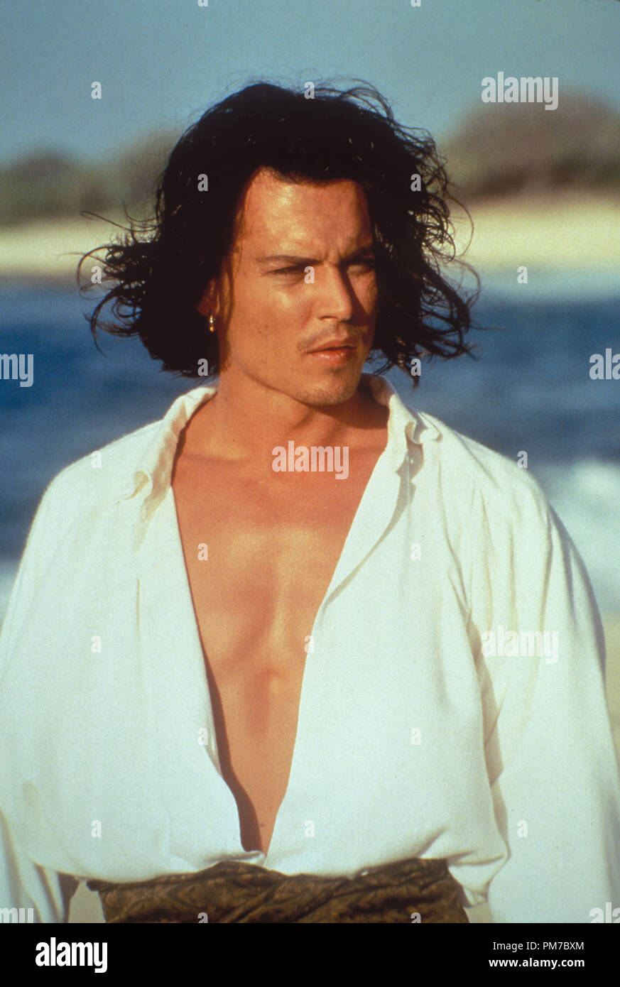 Film Still from "Don Juan DeMarco" Johnny Depp © 1995 New Line Photo Credit: Merrick Morton File ...