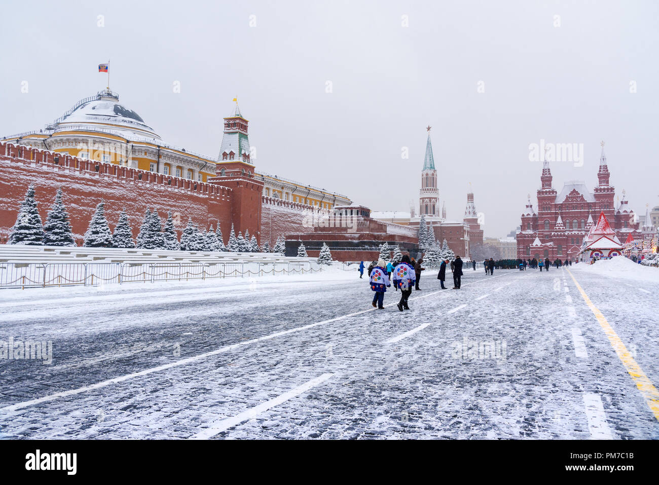 Red Square Russia Winter