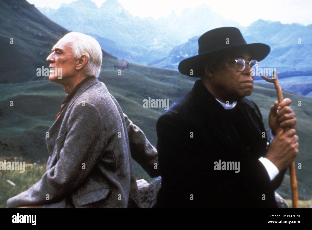 Film Still from "Cry, the Beloved Country" Richard Harris, James Earl ...