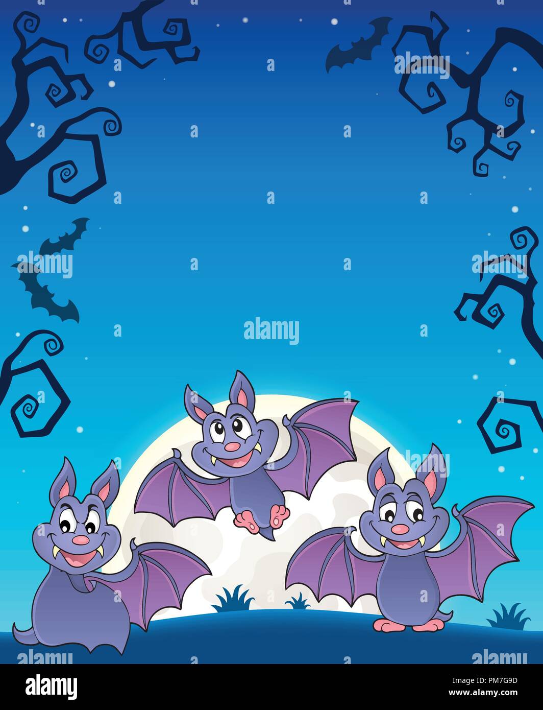 Bats theme image 7 - eps10 vector illustration Stock Vector Image & Art ...