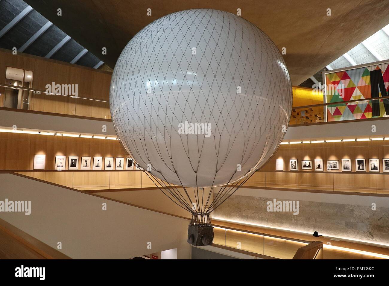 The Design Museum Mind - powered airship Stock Photo - Alamy
