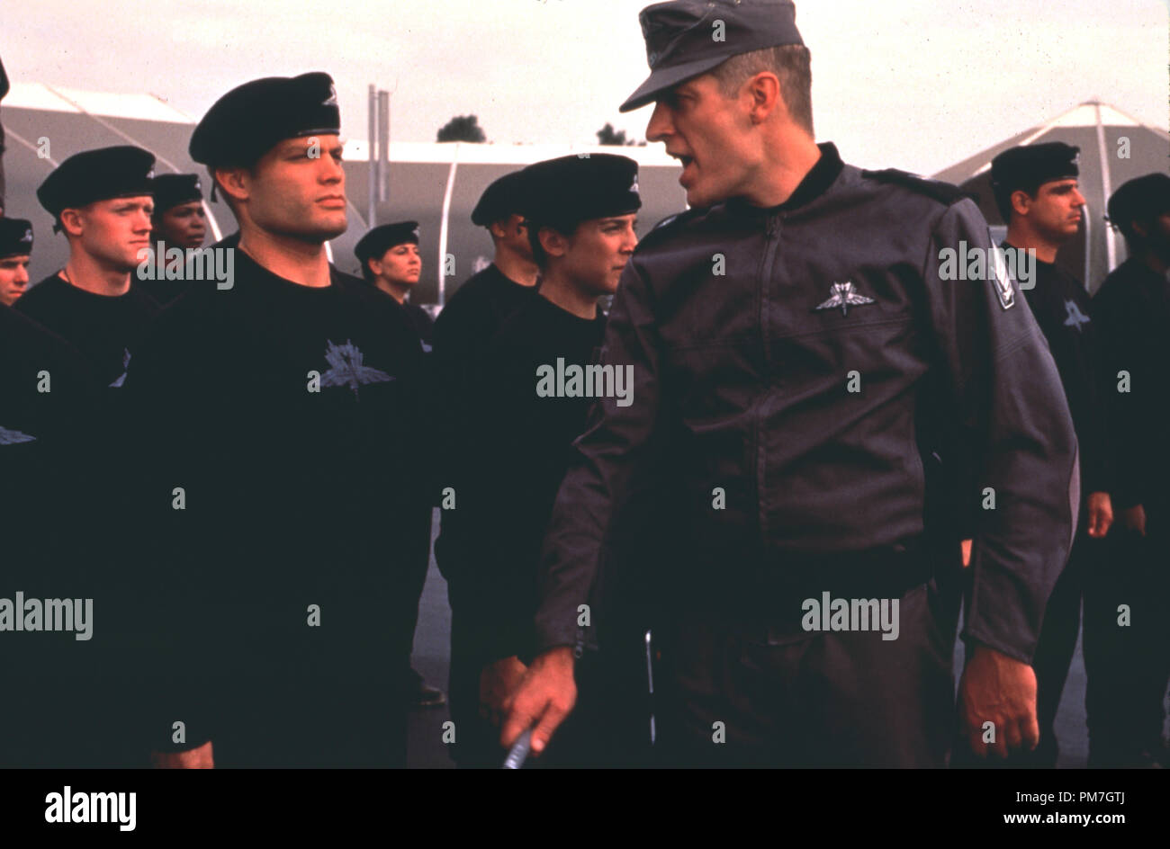 Film Still from "Starship Troopers" Casper Van Dien, Clancy Brown ...