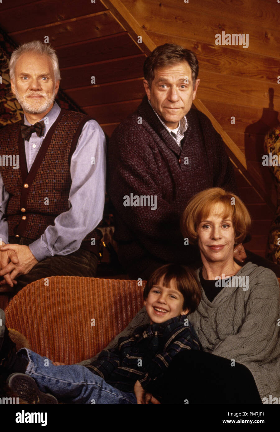 Film Still from "Seasons of the Heart" Malcolm McDowell, George Segal, Eric Lloyd, Carol Burnett ...