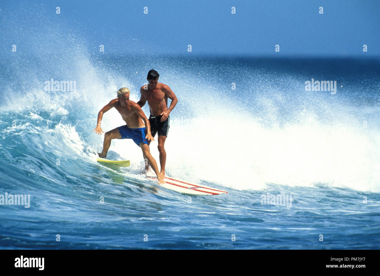 Film Still from "Endless Summer 2" Pat O'Connell, "Wingnut" Weaver ...