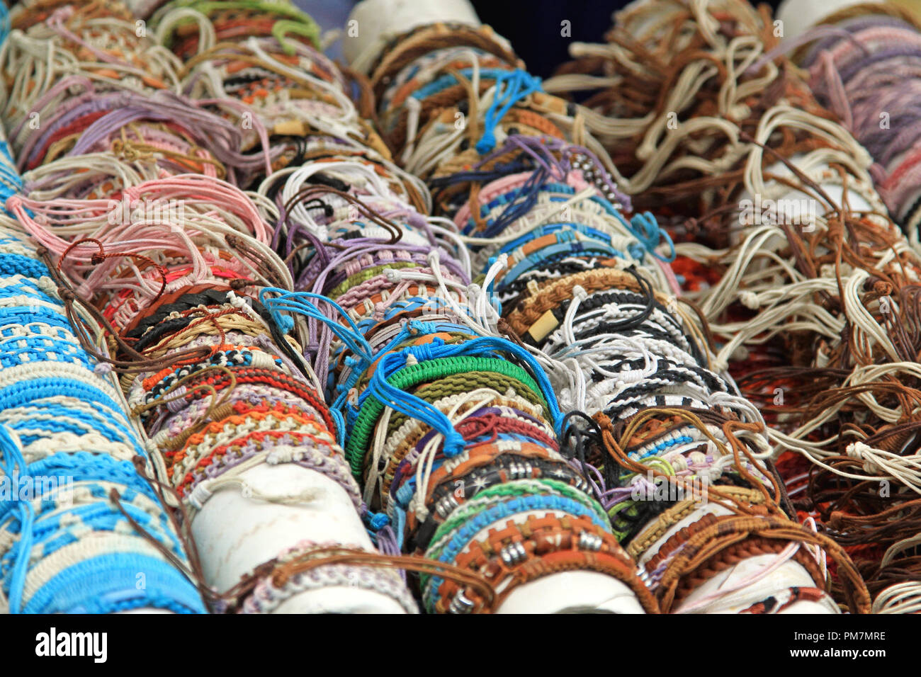 Friendship bracelet beads hi-res stock photography and images - Alamy