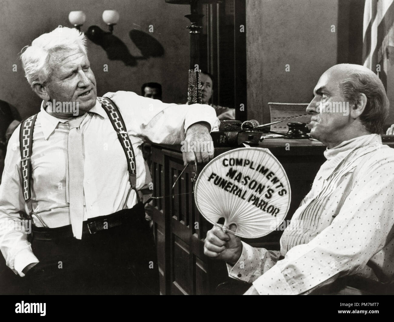 Spencer Tracy and Fredric March "Inherit the Wind" 1960 File Reference ...