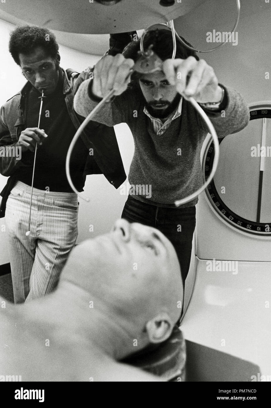 Studio publicity film still from "THX 1138" Director George Lucas ...
