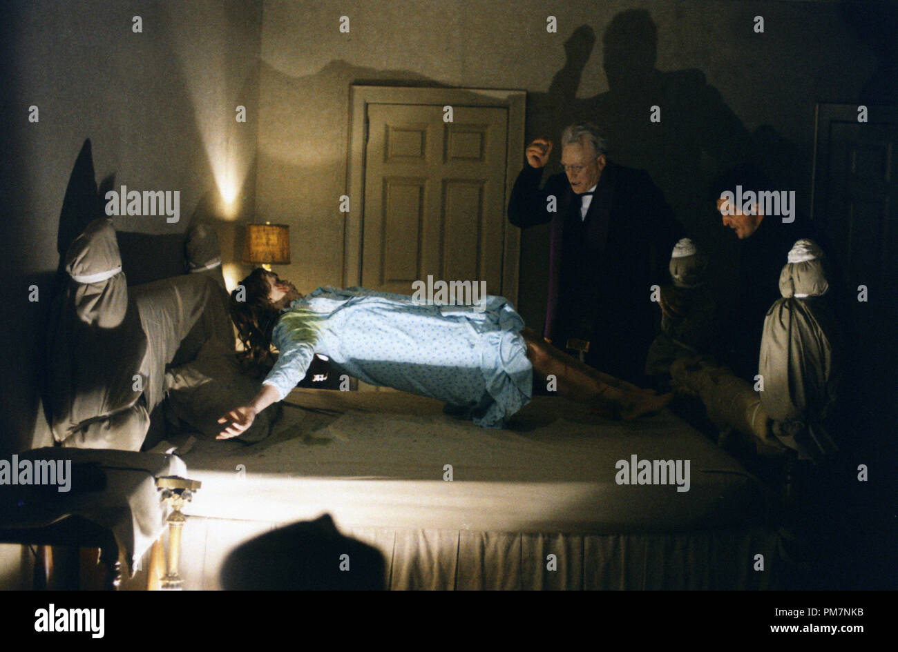 Studio publicity film still from "The Exorcist" Linda Blair, Max von ...