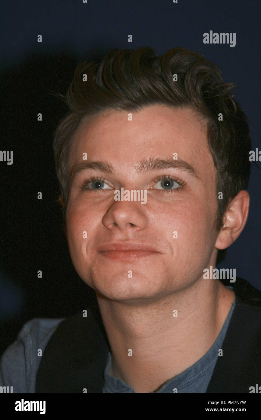 Chris Colfer "Glee" Portrait Session, October 3, 2011. Reproduction by ...