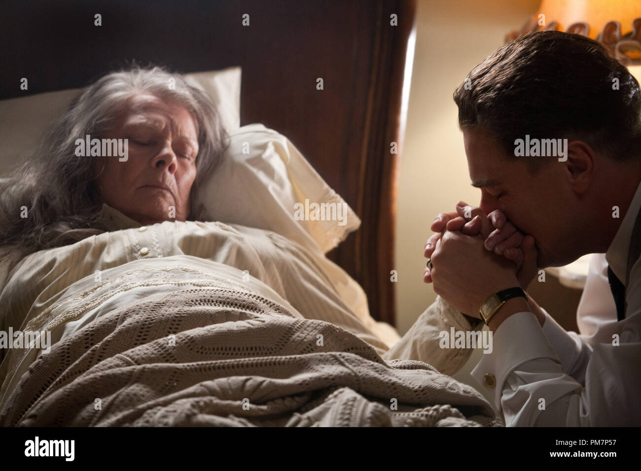 (L-r) JUDI DENCH as Annie Hoover and LEONARDO DiCAPRIO as J. Edgar ...