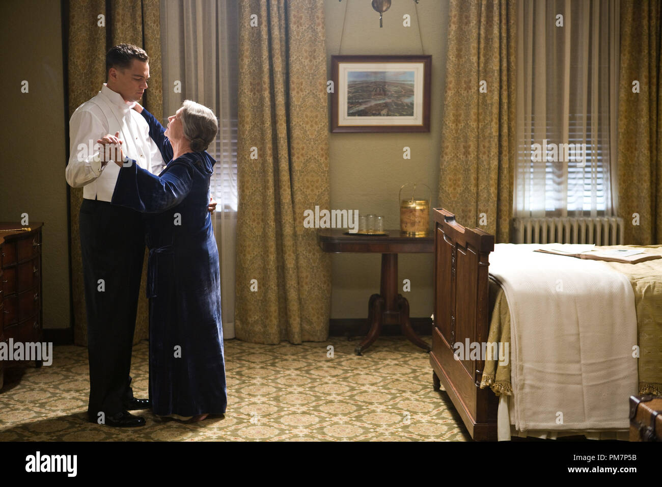 (L-r) LEONARDO DiCAPRIO as J. Edgar Hoover and JUDI DENCH as Annie ...