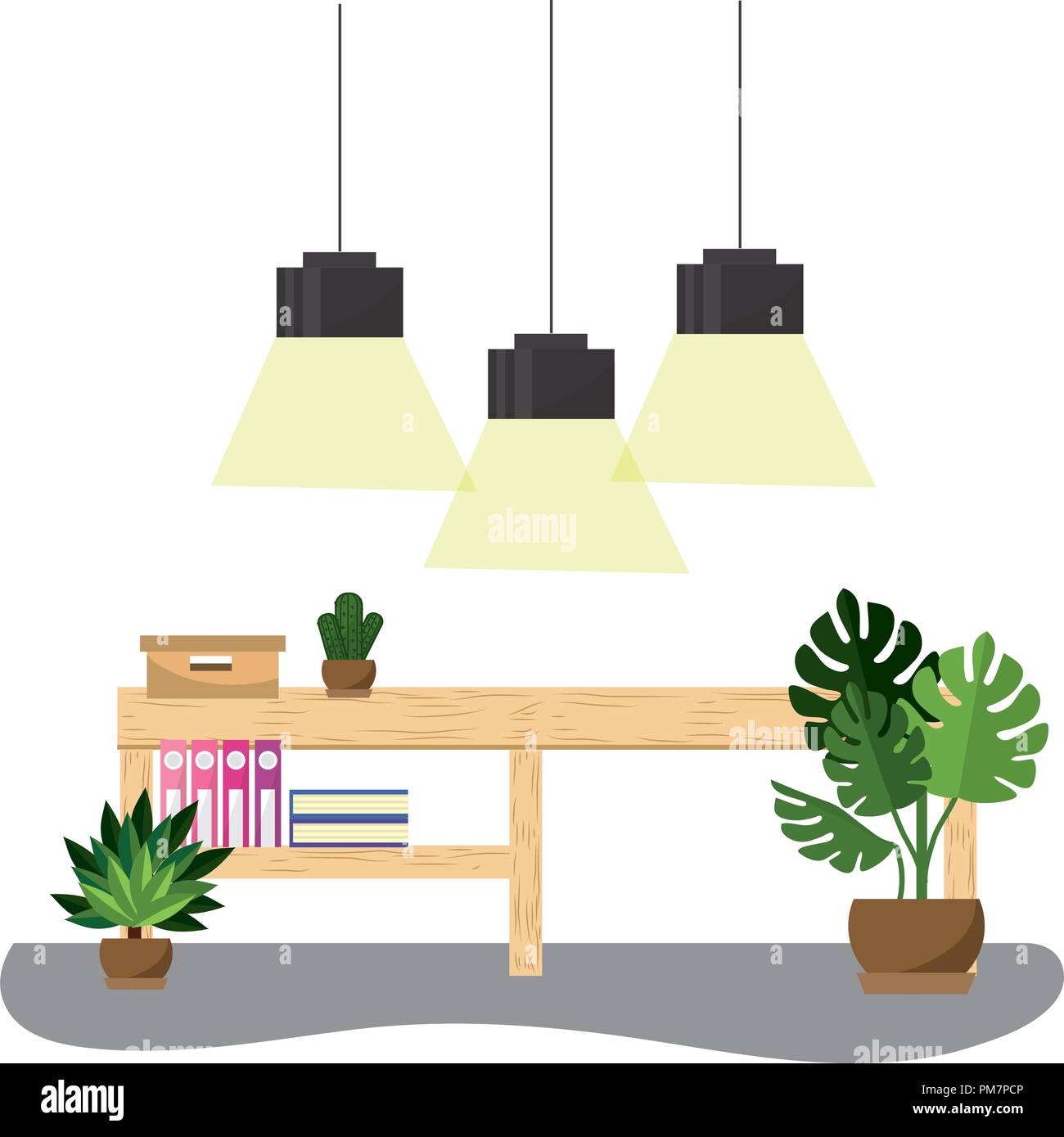 Hanging structure Stock Vector Images - Alamy