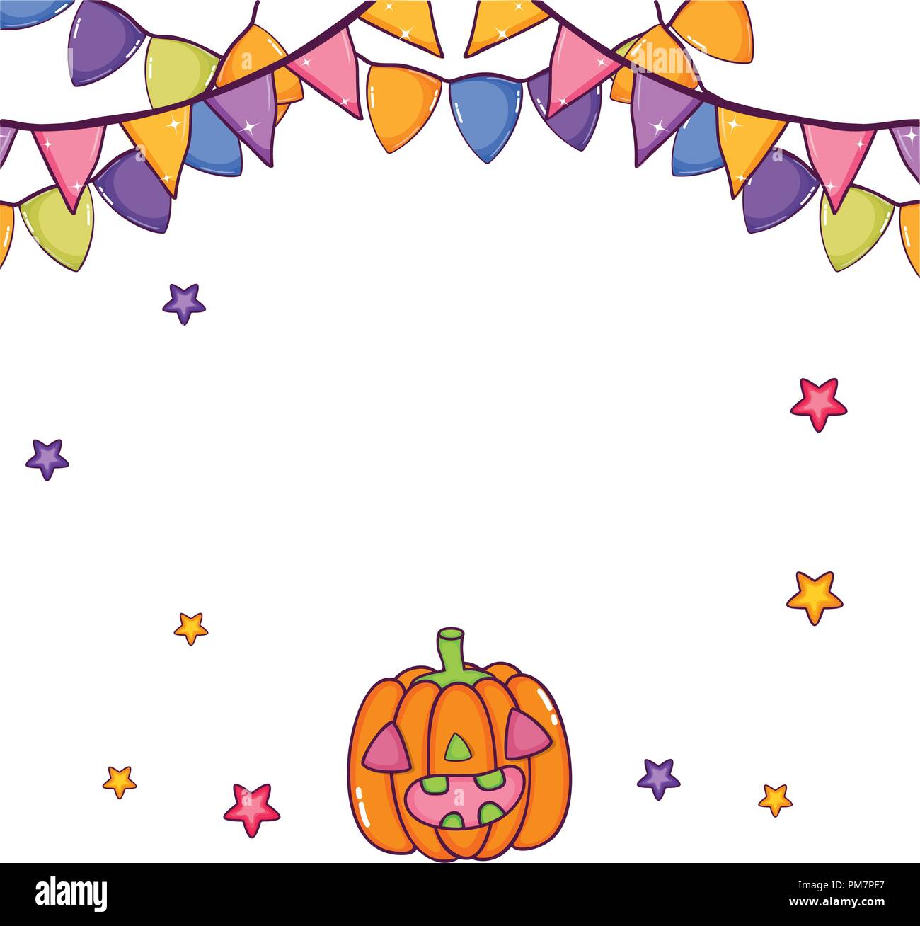 Halloween flags Stock Vector Images - Alamy